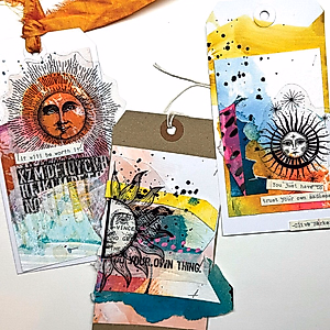 Dina Wakley Media Transparencies-Focals Set 1