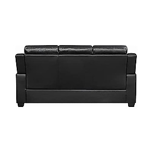 Coaster Home Furnishings Finley Tufted Upholstered Sofa Black