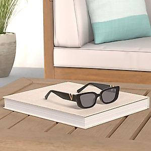 Allarallvr Rectangle Cat Eye Thin Sunglasses for Women 90s Retro Trendy Y2K Aesthetic Vintage Square Small Shades AR82037(Black+light Pink)