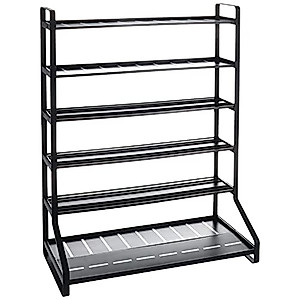 YAMAZAKI Parking Garage Home Train Hotwheels Model Car Display | Kids Steel | Toy Storage, One Size, Black