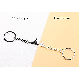 Pinky Promise Keychain for Couples Valentine Gifts for Boyfriend Girlfriend Couples Best Friend Keychains Christmas Anniversary Keychain for Women Man Matching Couples Key Chain for Husband Wife (BS)