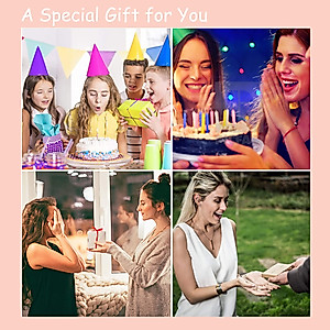 JoycuFF 17th Birthday Gifts for Women Sister Wife Best Friend Daughter Coworker Cousin Niece Adjustable Cord Strand Bracelet