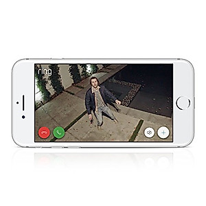 Certified Refurbished Ring Spotlight Cam Wired: Plugged-in HD security camera with built-in spotlights, two-way talk and a siren alarm, White, Works with Alexa