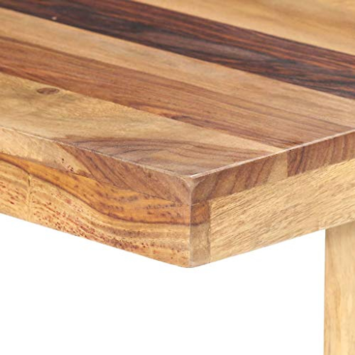 WHOPBXGAD Dining Table,Wooden bar Table, Dining Room Counter Suitable for Living Room, Dining Room, Bistro Table,70.9"x35.4"x29.9" Solid Sheesham Wood