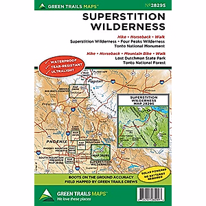 Superstition Wilderness, AZ No. 2829S (Green Trails Maps)