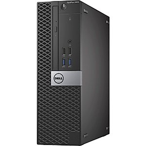 Dell Optiplex 5040 Small Form Desktop, Intel Quad Core i5 6500 3.2Ghz, 8GB DDR3, 1TB Hard Drive, HDMI, Windows 10 (Renewed)