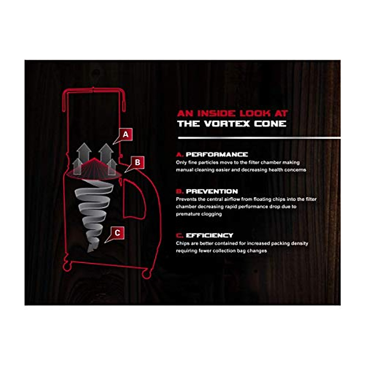 JET DC-1100VX-CK Vortex Cone Dust Collector, 2-Micron Canister Filter, 1100 CFM, 1Ph 115/230V (708659K)