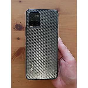 apgo Skin Sticker Film foil Vinyl for The Back for Oppo Reno 6 Pro+ 5G Transparent Carbon