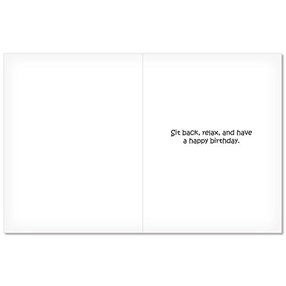 NobleWorks - 1 Hilarious Greeting Card for Birthday - Funny Birthday Cartoon, Comic Notecard - Chili Kebab 8282Z