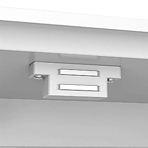 go2buy White Wall Mounted Cabinet Kitchen/Bathroom Wooden Medicine Hanging Storage Organizer