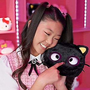 Purse Pets, Sanrio Hello Kitty and Friends, Chococat Interactive Pet Toy & Crossbody Kawaii Purse, Over 30 Sounds & Reactions, Girls & Tween Gifts