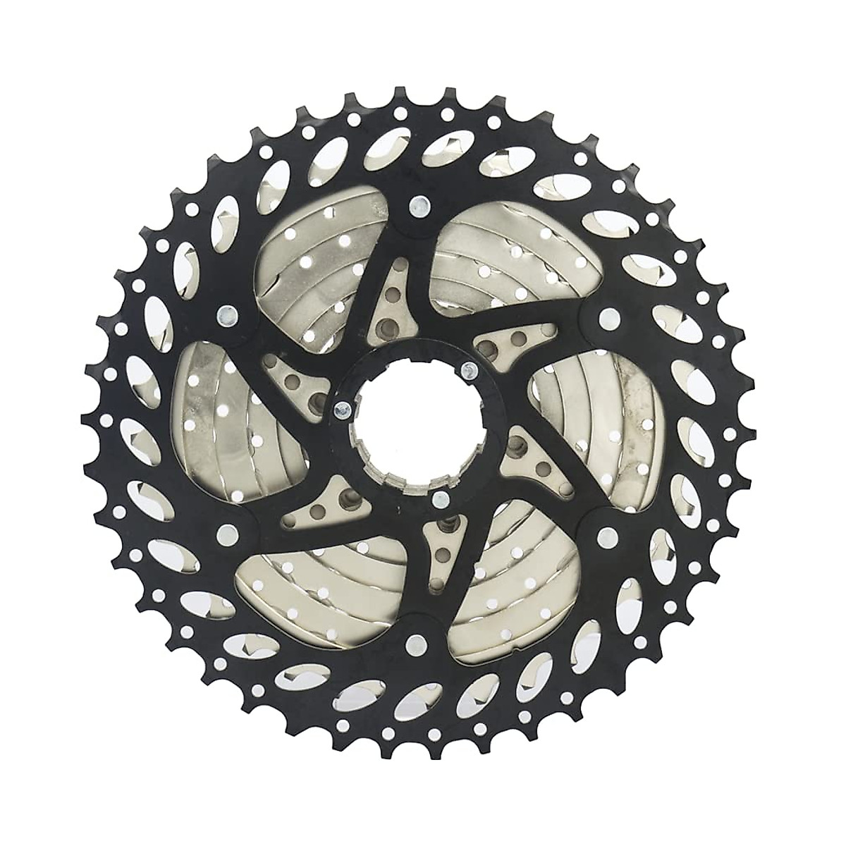 CYSKY 10 Speed Cassette 10Speed 11-42 Cassette Fit for Mountain Bike, Road Bicycle, MTB, BMX, Sram Sunrace Shimano ultegra xt (Light Weight)