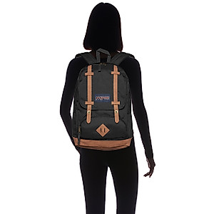 JanSport Cortlandt 15-inch Laptop Backpack-25 Liter School and Travel Pack, Black, One Size