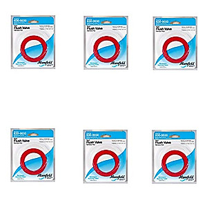 Mansfield Plumbing 0030 Flush Valve Service Pack, Fits 210/211 Flush Valve (6)