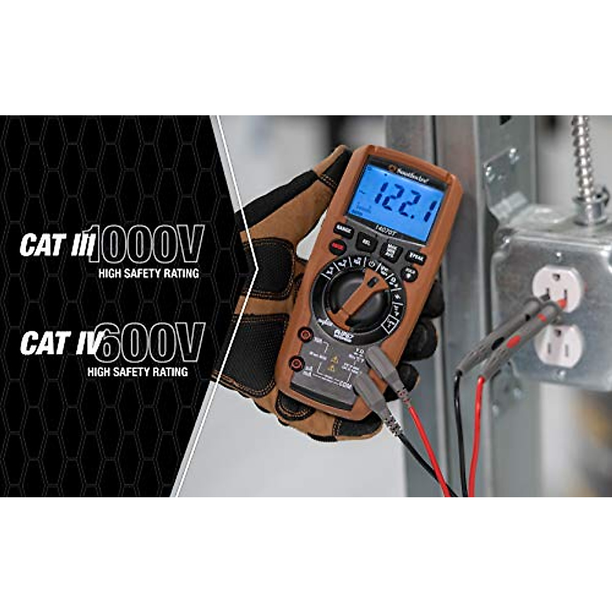 Southwire MULTIMETER, AUTO TECHPRO 14070T