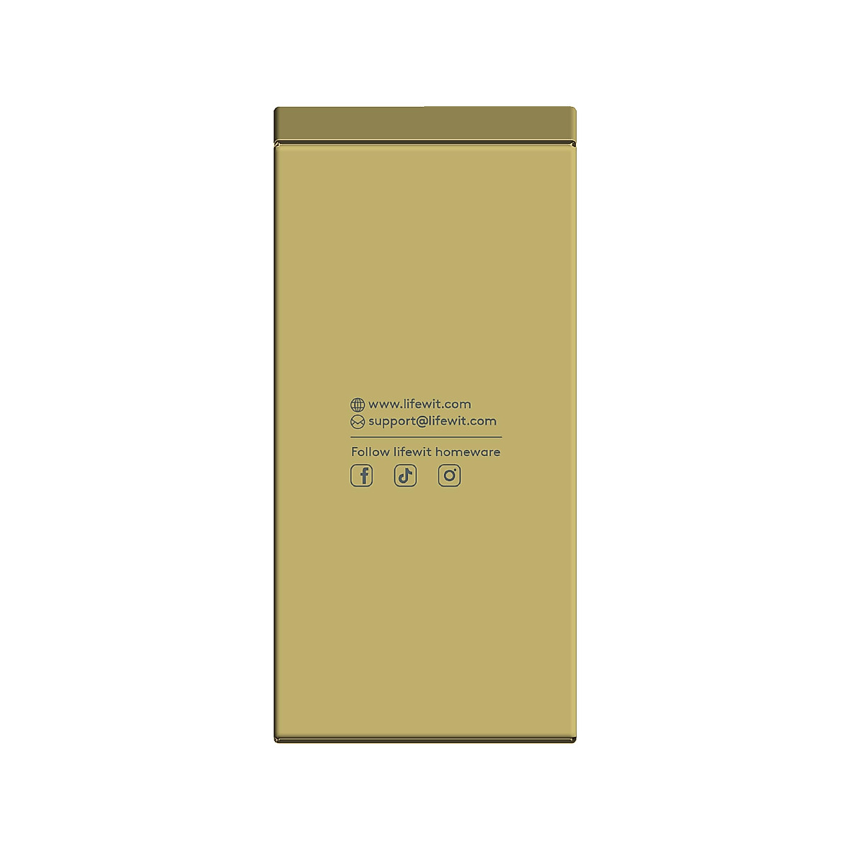 Lifewit Large Rice Dispenser Container 25.4 Lbs, Airtight Cereal Storage Containers with Measuring Cup, Sealed Moisture Proof Rice Bucket, Dry Food Grain Flour Soybean for Kitchen Household, BPA-Free