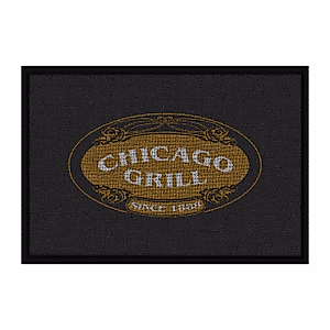 Commercial Custom Rug Doormat Personalized Floor Mat Any Size Color Logo Shape Pattern Area Rug Entryway Welcome Non-Slip Rug Indoor and Outdoor Washable Entrance Mat Durable Wear Resistance