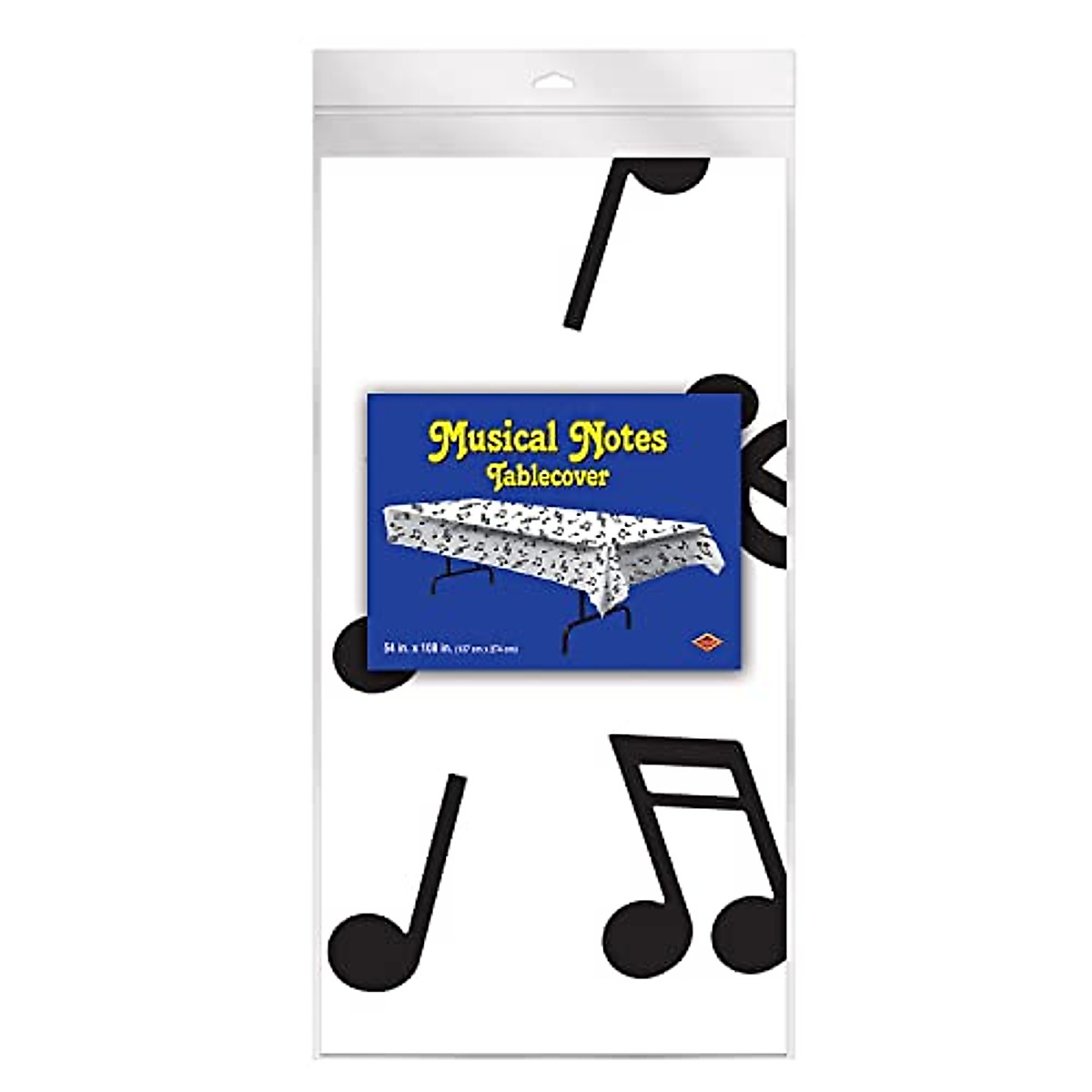 Musical Notes Tablecover Party Accessory (1 count) (1/Pkg)