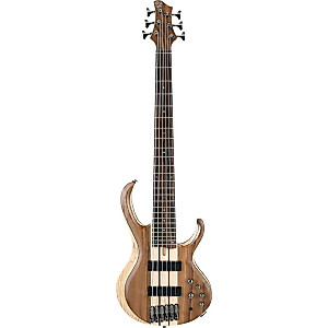 Ibanez BTB Standard 6-String Electric Bass (Right-Handed, Natural Low Gloss)