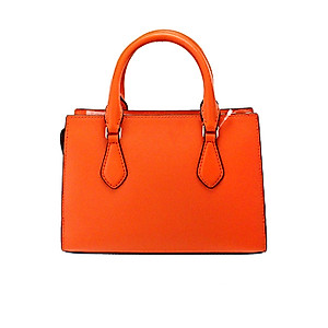 Michael Kors Sheila Small Non-Leather Vegan Satchel (Poppy)