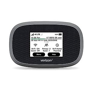 Verizon Wireless Jetpack 8800L 4G LTE Advanced Mobile Hotspot (No Sim Card Included) (Renewed)