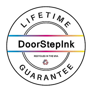 DoorStepInk Remanufactured in The USA Ink Cartridge Replacements for HP 60XL 60 XL 2 Black for PhotoSmart C4780 C4795 C4680 C4650 D110 D110a DeskJet F4480 F4280 F4580 D2530 D2545 D2680 Envy 100
