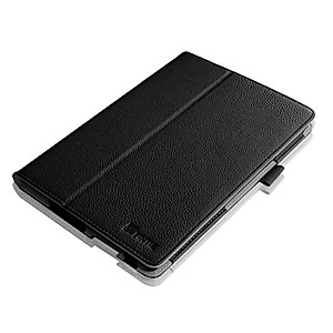 Fintie Folio Case for Kindle Fire HDX 8.9 - Slim Fit Leather Cover (will fit Amazon Kindle Fire HDX 8.9" Tablet 2014 4th Generation and 2013 3rd Generation) - Black