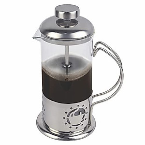 French Press Single Serving Coffee Maker, Small Affordable Coffee Brewer with Highest Filtration, 1 Cup Capacity (12 fl oz/0.35 liter)