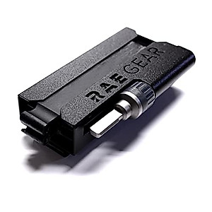 RAE GEAR BIT KIT + RATCHETING EXTENDER with UNIVERSAL BELT SIZE & ROTATABLE BELT CLIP (bit kits and extender NOT included)