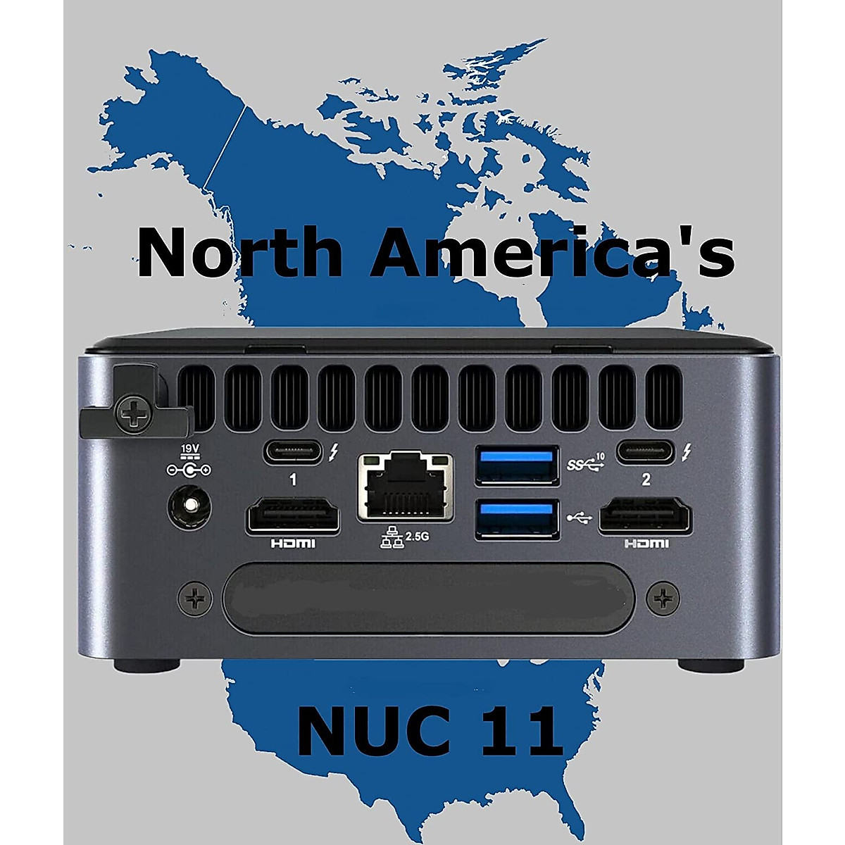 Intel NUC11 NUC11TNHi7 Mini PC, Quad-Core i7-1185G7, Up to 4.7 GHz Turbo, 32GB RAM, 1TB NVMe SSD, WiFi 6, BT 5.1, 4X4K Monitor Capable (32GB RAM + 1TB Top-Tier NVMe)