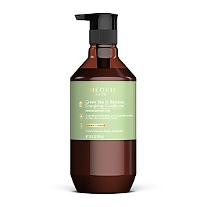 Theorie Green Tea & Bamboo Energizing Conditioner - 400mL, Restorative Formula, Invigorating Scent, Color & Keratin Safe