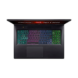 acer Nitro 17 Gaming Laptop | AMD Ryzen 7 7840HS Octa-Core CPU | NVIDIA GeForce RTX 4060 Laptop GPU | 17.3" QHD 165Hz IPS Display | 1TB Gen 4 SSD | Wi-Fi 6E | RGB Backlit KB | AN17-41-R7G3, Black