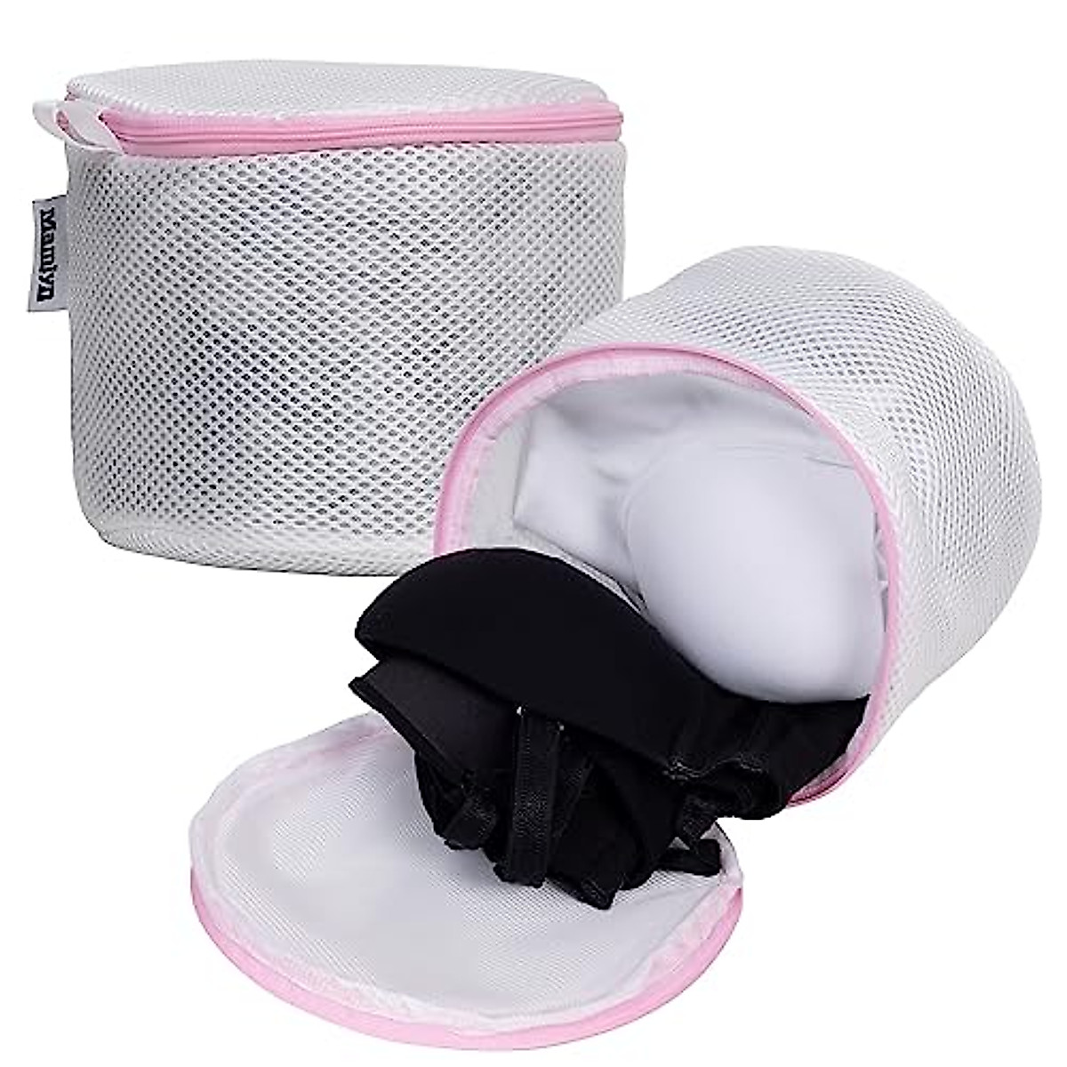 Mamlyn Mesh Bra Bags for Washing Machine, Lingerie wash Bags for Laundry