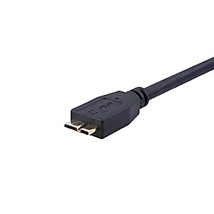 Monoprice Select Series USB 3.0 A to Micro B Cable, 1.5' (113752) Black