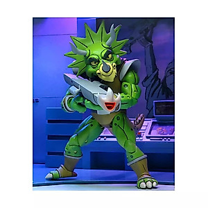 NECA 7" TMNT Cartonn Captain Zarax & Zork 2 Pack Figure