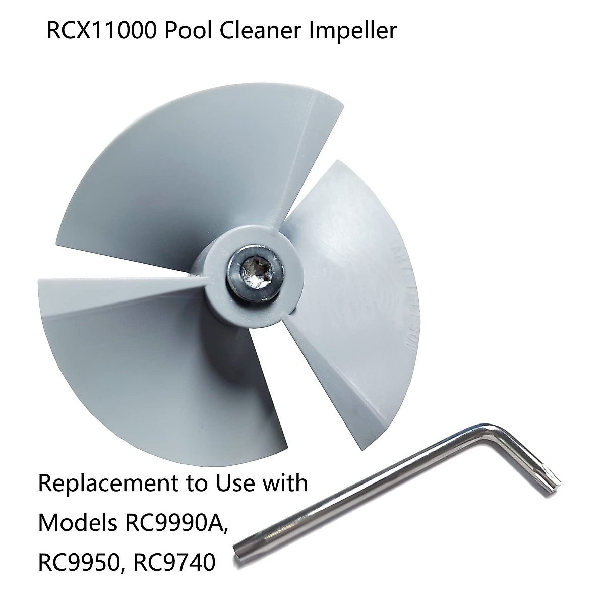 ARYEIELLSOW RCX11000 Pool Cleaner Impeller Replacement to Use with Models RC9990A, RC9950, RC9740