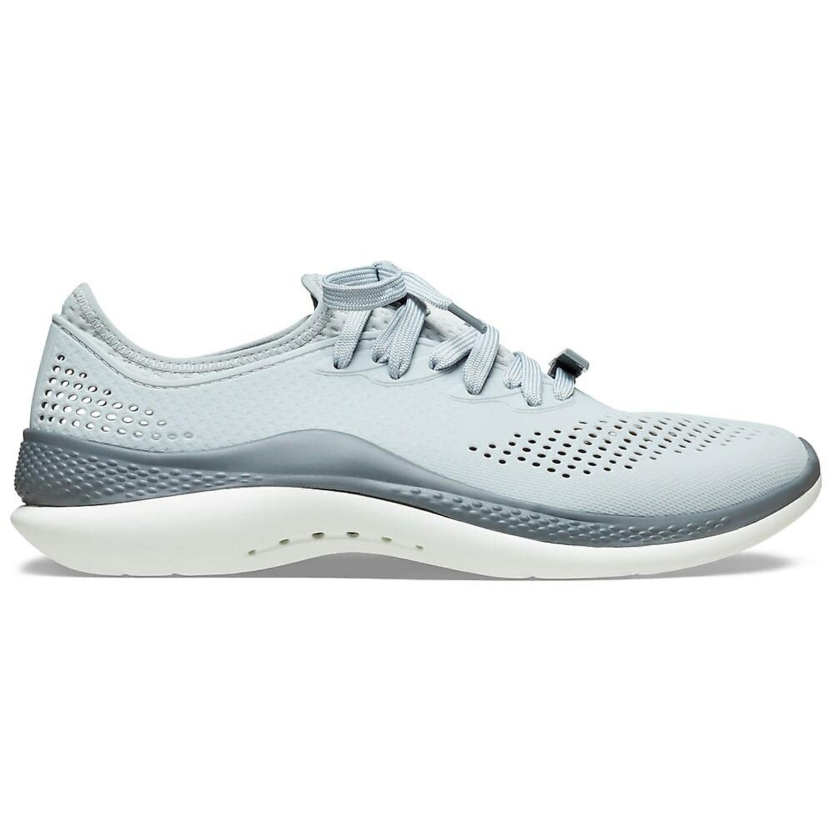 Crocs Men's LiteRide 360 Pacer Sneakers, Light Grey/Slate Grey, 9 Men