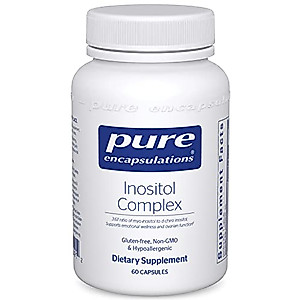 Pure Encapsulations Inositol Complex | Supplement to Support Energy, Healthy Metabolism, and Ovarian Function* | 60 Capsules