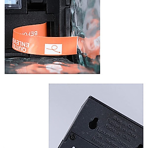 LANTKD 4pcs Solar Outdoor Garden Wall Lamp, Home Garden Villa Arrangement Outdoor Waterproof Lamp Induction Lighting Street Lamp Landscape Lamp