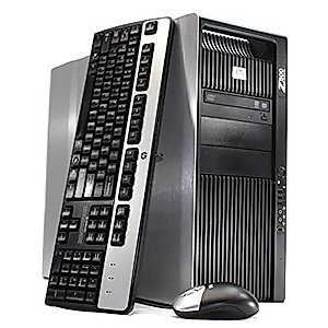 Renewed - HP Z800 Workstation Desktop - 96GB DDR3 RAM, 2 x 480GB SSD (960GB Total), 2x Intel Xeon Quad Core E5620 2.4GHz, WIFI, Quadro 400, Windows 10 Pro 64-bit (Renewed)