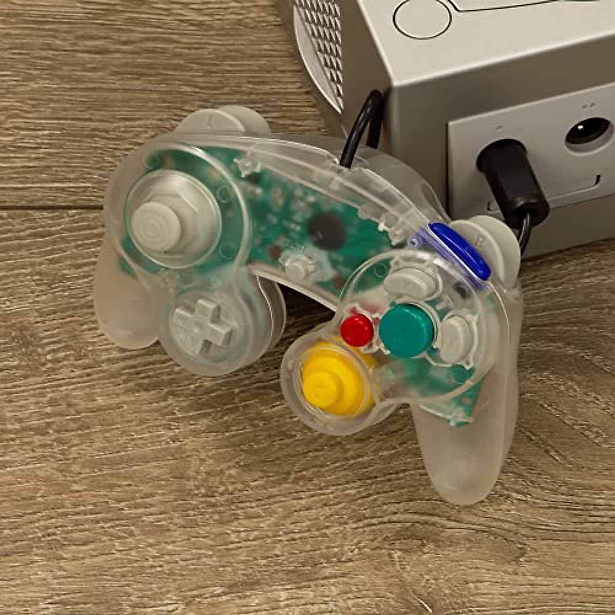 CirKa Wired Controller for GameCube/Wii (Clear)