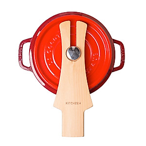 Dutch Oven Pot Lid Holder - Convenient Kitchen Accessory for Dutch Ovens and Cast Iron Skillets - Keep Your Lids Handy (an odd one)