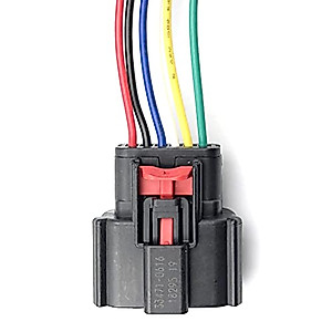 FainWan Backup Camera Wiring Pigtail 8628-PIGTAIL-0816SD, 9U2Z-14S411-NA Compatible with F-ord Super Duty 250 350 450 550 2008-2016 - 30CM