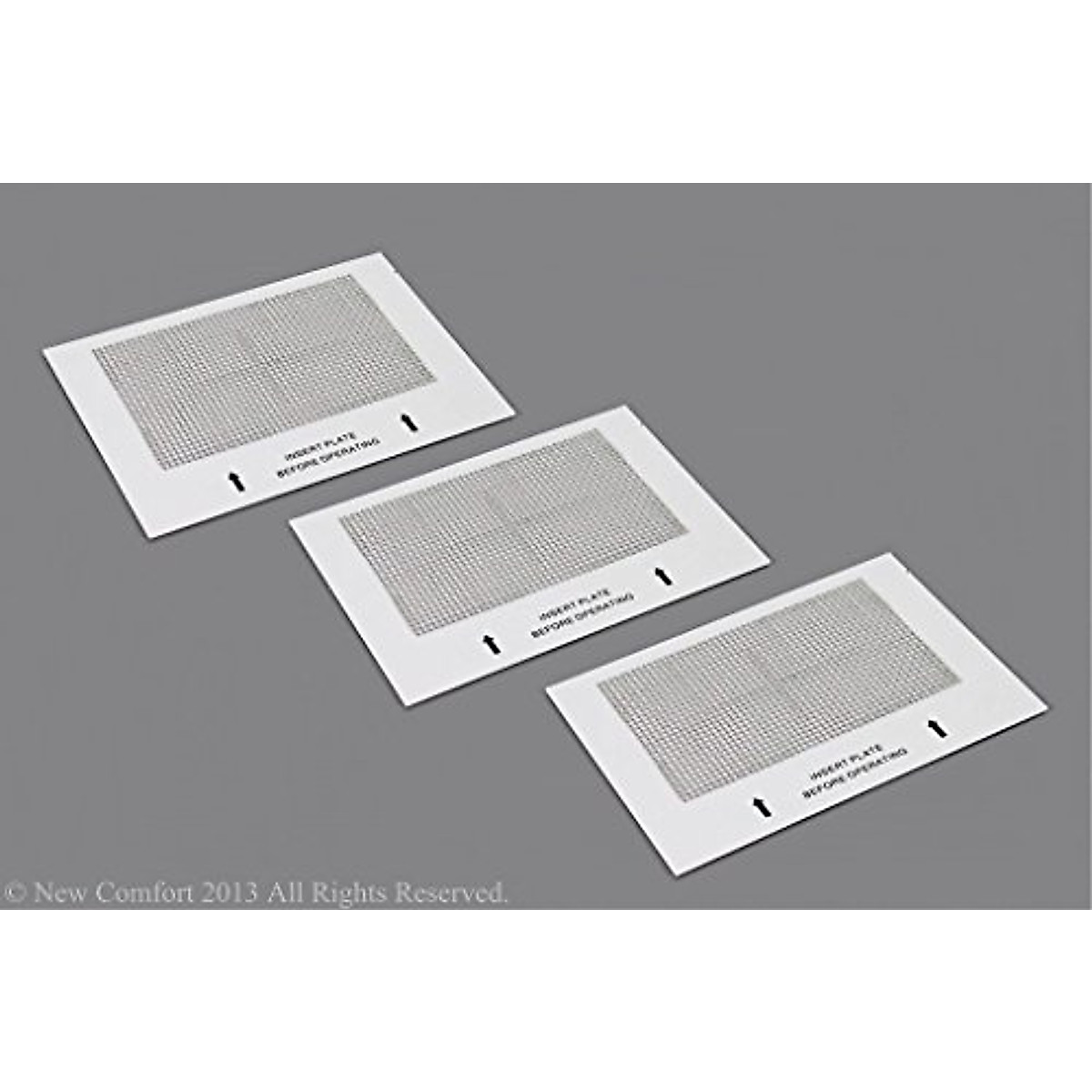 3 Pack of Large Ozone Plates for Commercial Air Purifiers