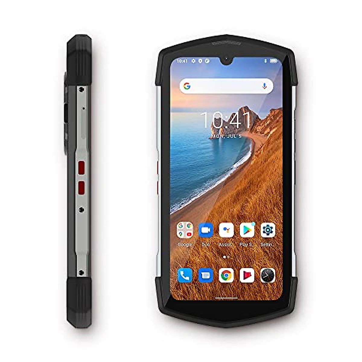 Unihertz TickTock, 5G Rugged Smart Phone with Dual Screen Android 11 Sub-Screen IP68 Two Programmable Keys (Support T-Mobile & Verizon only)