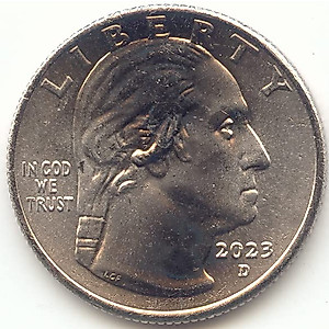 2023 D American Women, Washington Bessie Coleman Quarter Uncirculated
