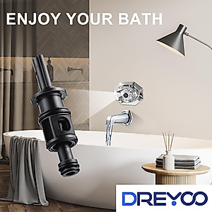 Dreyoo 2 Pack Replacement for 9742920 S742920 Shower Faucet Cartridge, Compatible with Price/Pfister Avante Shower Cartridge Replacement, Faucet Valve Parts, Push Pull Cartridge
