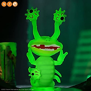 Super7 ULTIMATES! Teenage Mutant Ninja Turtles Muckman and Joe Eyeball (Glow in The Dark) - 7" TMNT Action Figure with Accessories Classic Cartoon Collectibles and Retro Toys