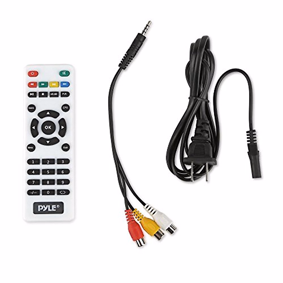 Pyle Video Projector 1080p Full HD Digital Multimedia Mini Home Theater Cinema - Compact, Portable with Remote, LCD Led Lamp Display Screen, HDMI & USB Inputs for TV, Laptop, PC & Computer - (PRJG95)