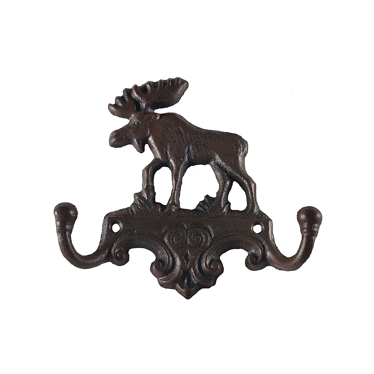 Stelalloy Decorative Wall Hook, Wrought Iron Hooks, Cast Iron Coat Hooks, Deer Antler Décor Wall Hook Animal, Rustic Coat Hooks, Towel Holder, Key Holder Wall, Pool Towel Rack, Patio Décor
